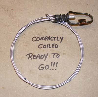 building a beaver snare - step by step with pics - Trapperman Forums